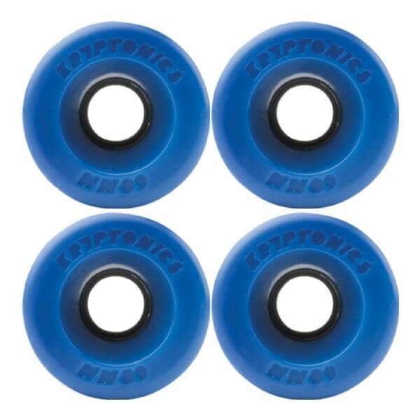Kryptonics Wheels Star Trac Blue Longboard Skateboard Wheels - 60mm 82a ...